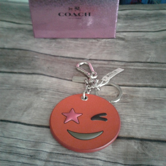 Coach | Accessories | Coach Emoji Keychain | Poshmark